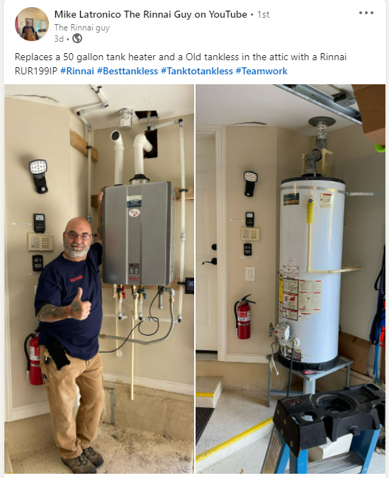 Rinnai PRO Social Media Rewards